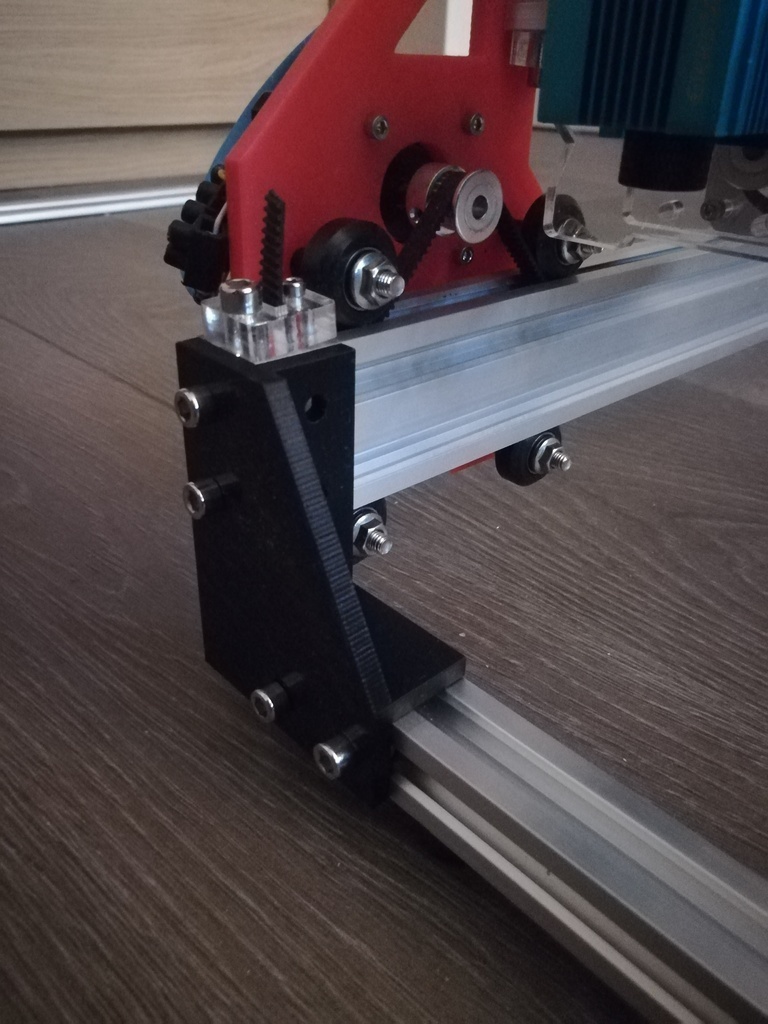 Free 3D file Feet Eleksmaker A3/5 Laser (old style)・3D print design to ...